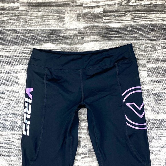 Virus | Pants & Jumpsuits | Virus Compression Pants In Black Energy ...